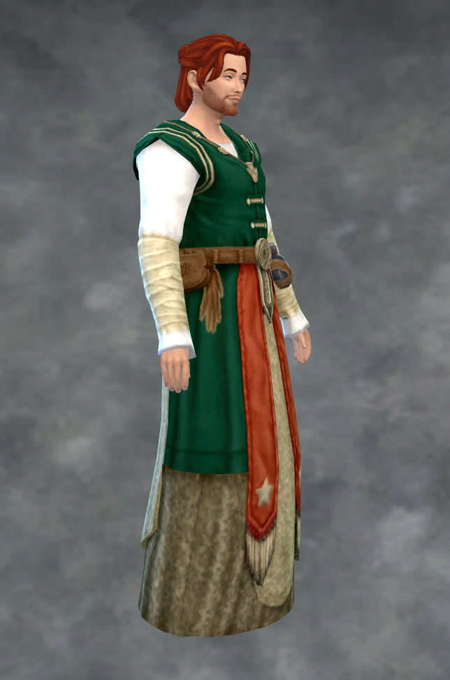TSM Wizard Gold Belt Buckle Robe - Screenshots - The Sims 4 Create a ...