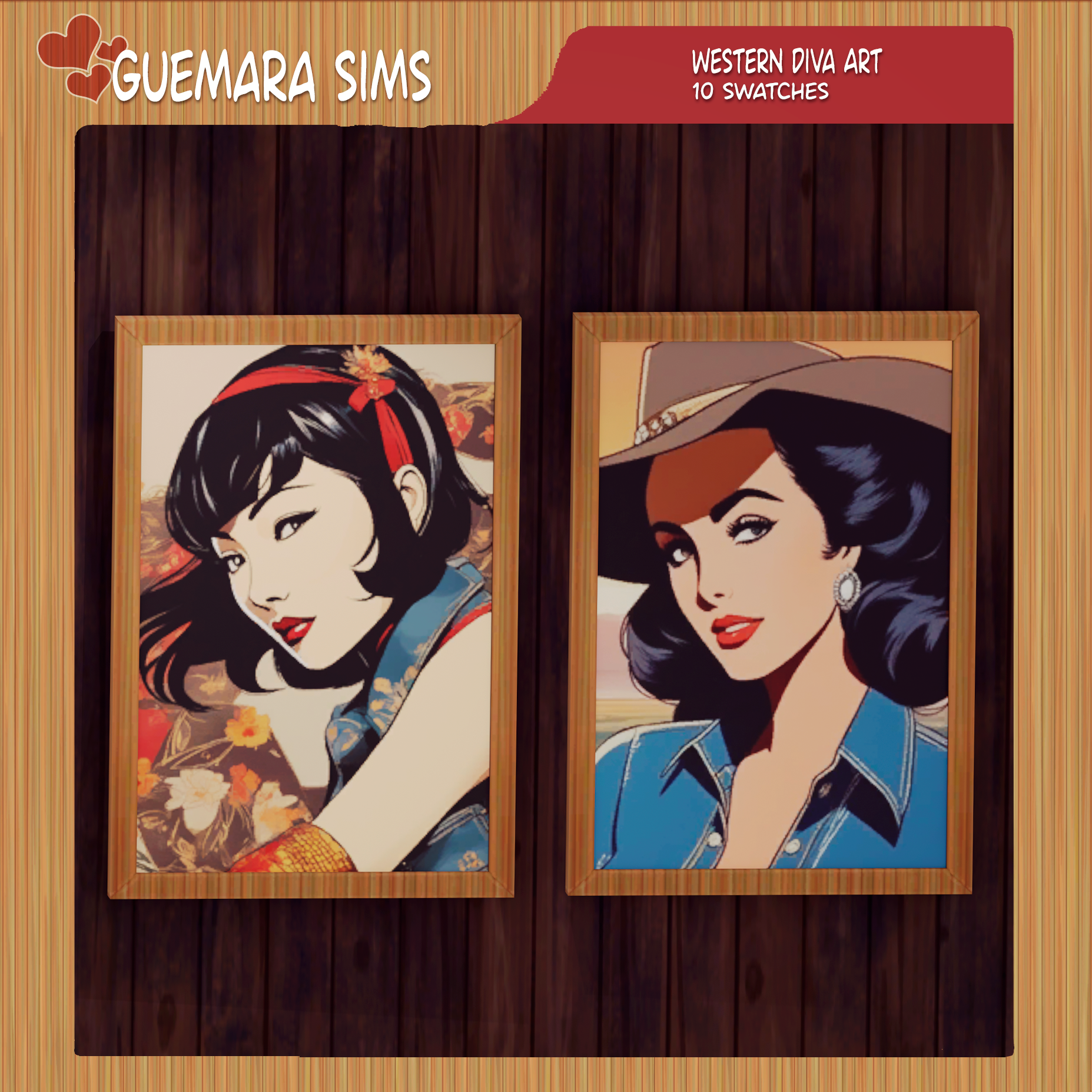 Western Diva Art - Gallery - The Sims 4 Build / Buy - CurseForge