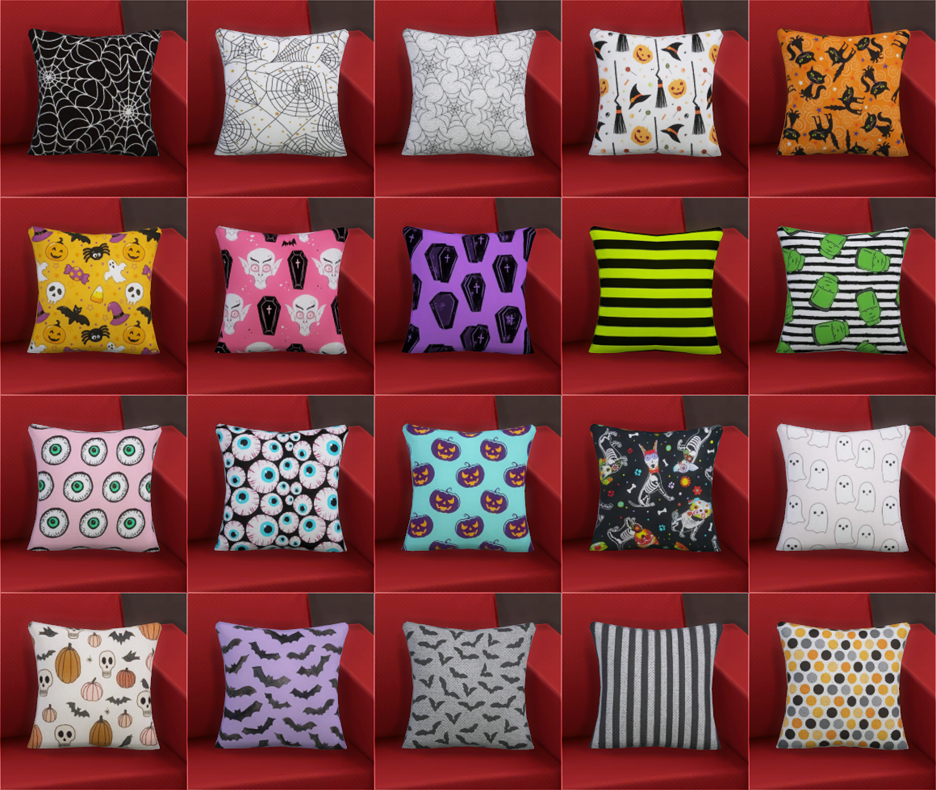 [Veranka] Spooky Pillow - Gallery - The Sims 4 Build / Buy - CurseForge