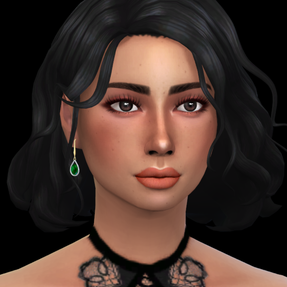 Emerald Gold Earrings - Gallery - The Sims 4 Create a Sim - CurseForge