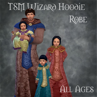 TSM Wizard Hoodie Robe - Screenshots - The Sims 4 Create a Sim - CurseForge