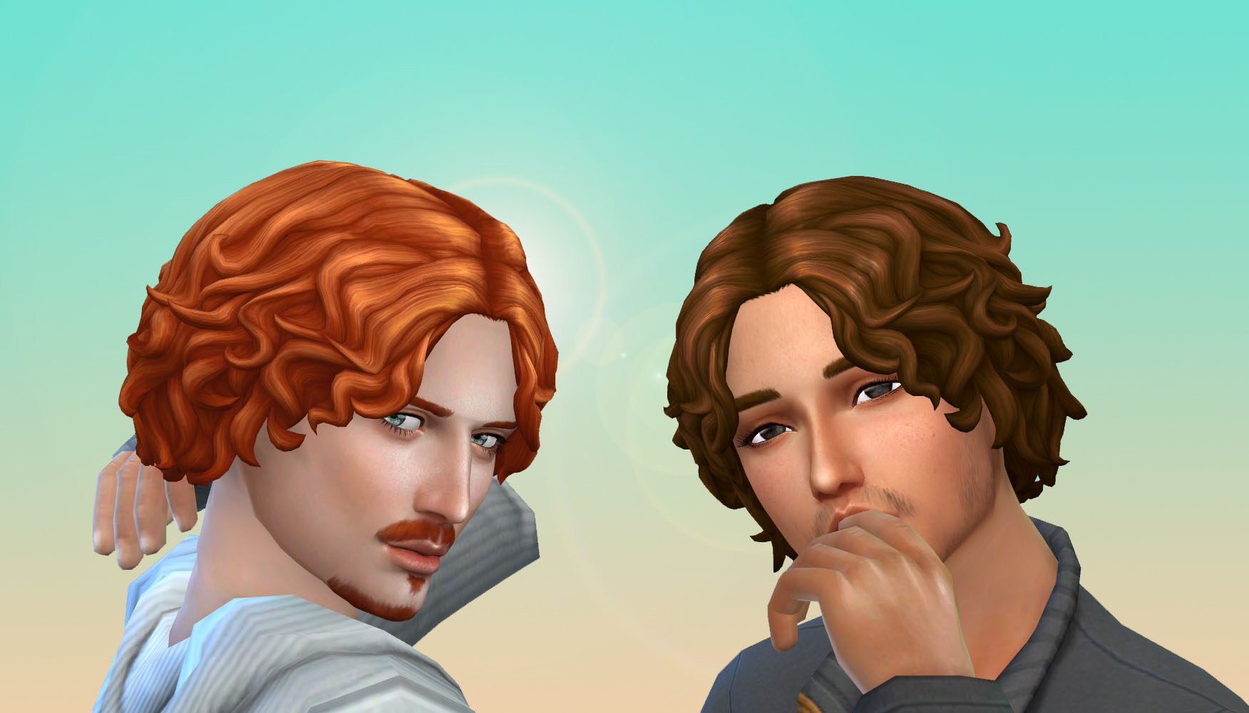 Luke Hairstyle - Gallery - The Sims 4 Create a Sim - CurseForge