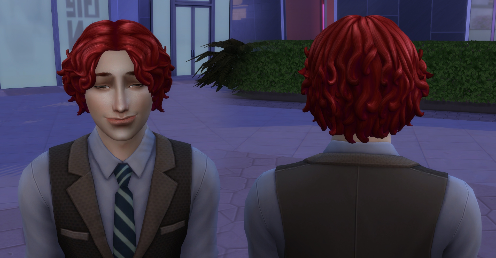 Luke Hairstyle - Gallery - The Sims 4 Create a Sim - CurseForge