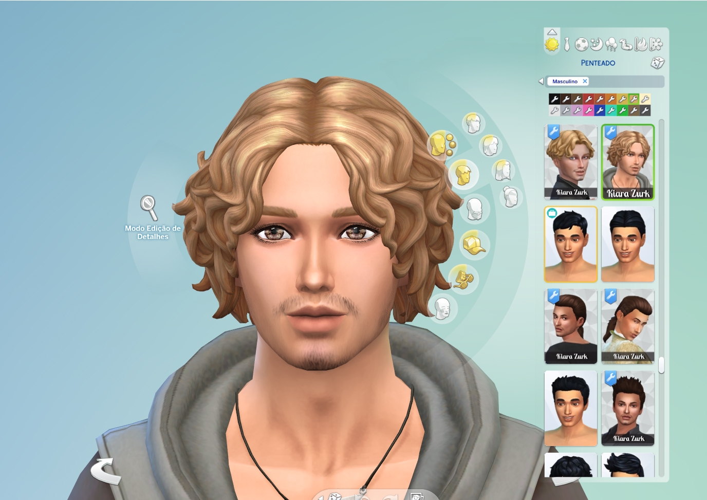 Luke Hairstyle - Gallery - The Sims 4 Create a Sim - CurseForge