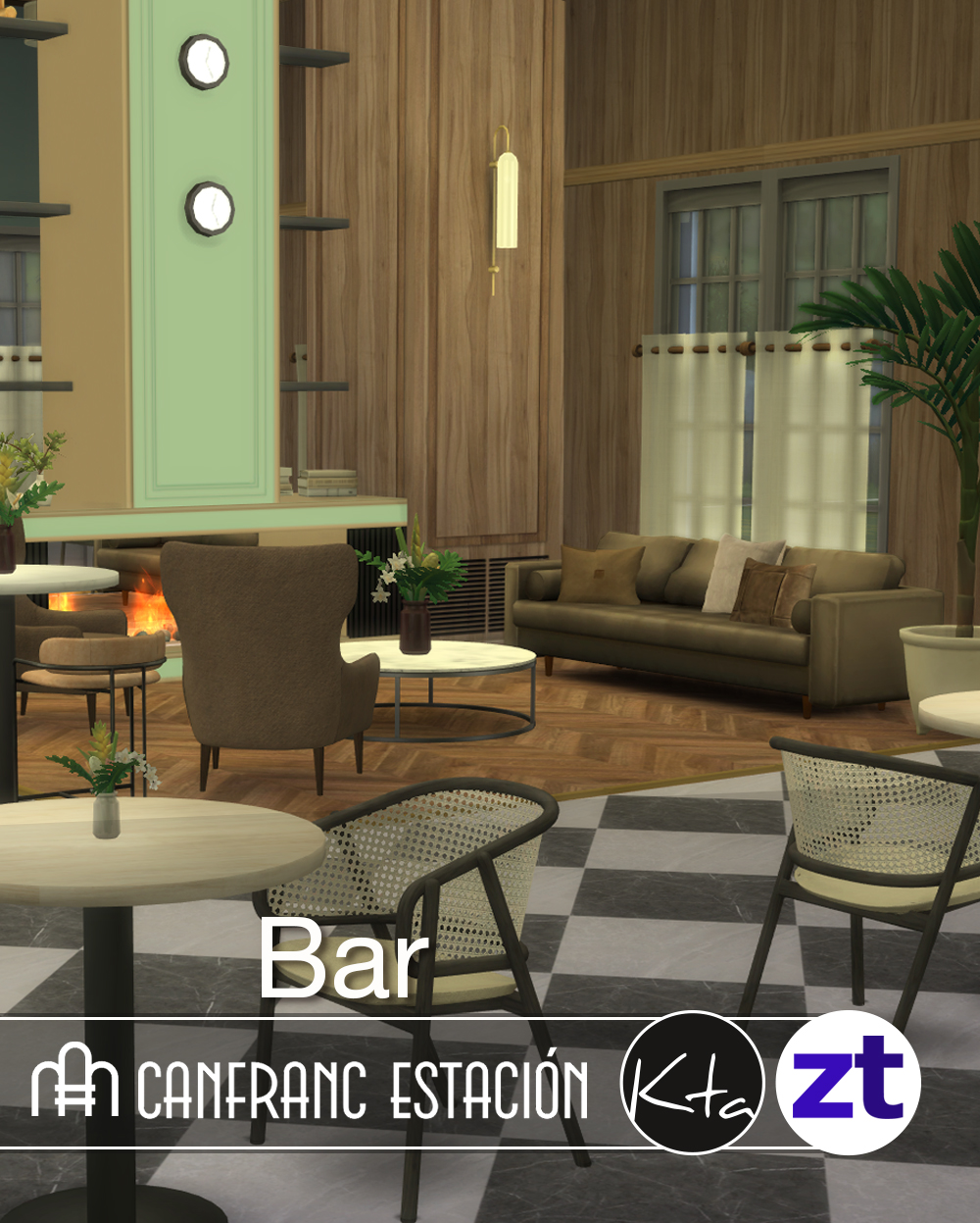 [kta] Canfranc Bar - Screenshots - The Sims 4 Build / Buy - CurseForge