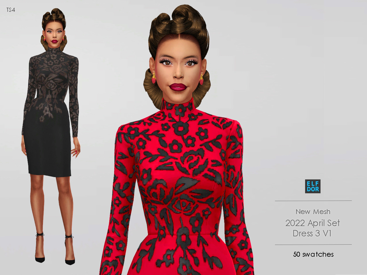 April Wedding Dress - Gallery - The Sims 4 Create a Sim - CurseForge