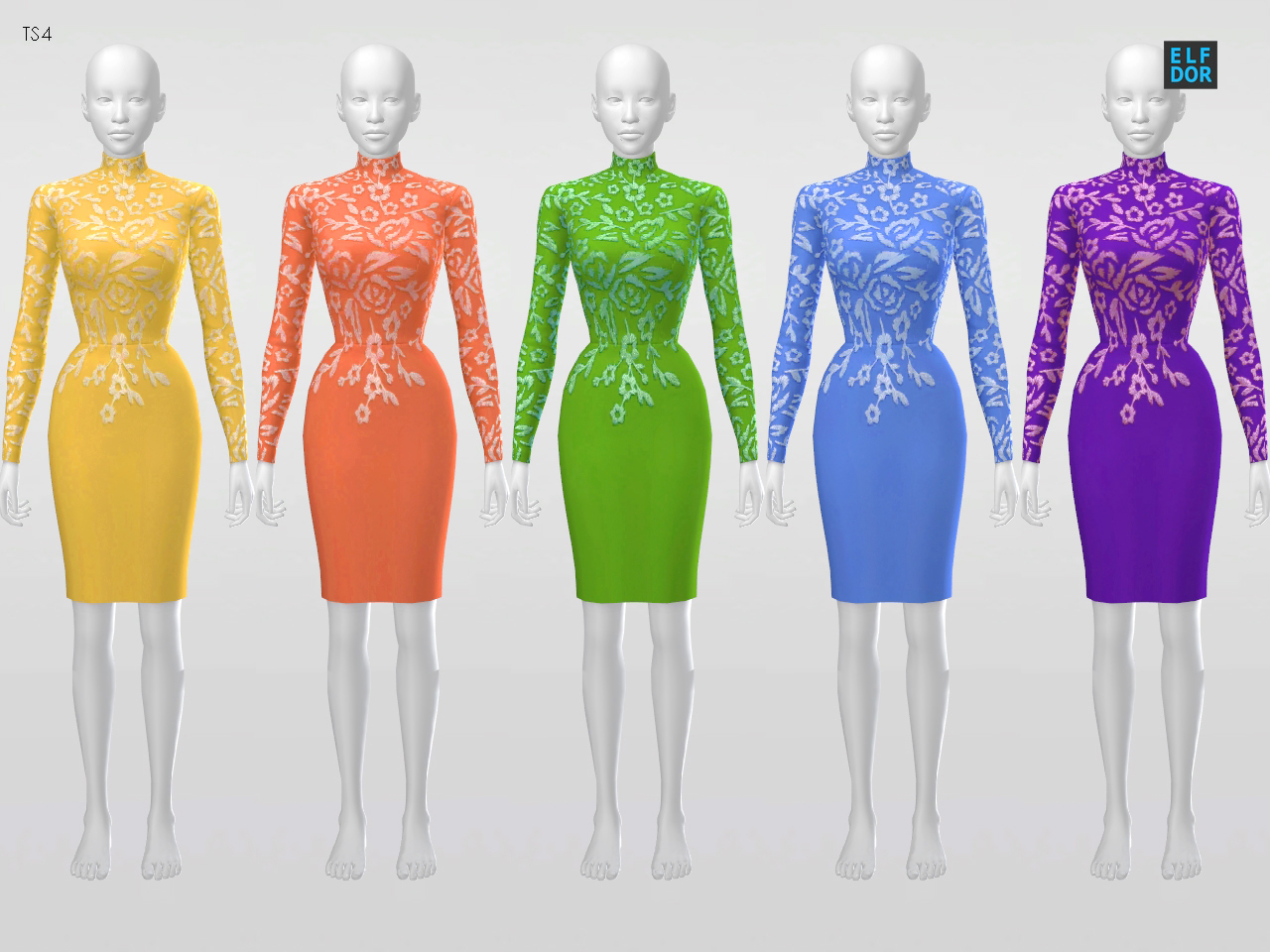 April Wedding Dress - Gallery - The Sims 4 Create a Sim - CurseForge