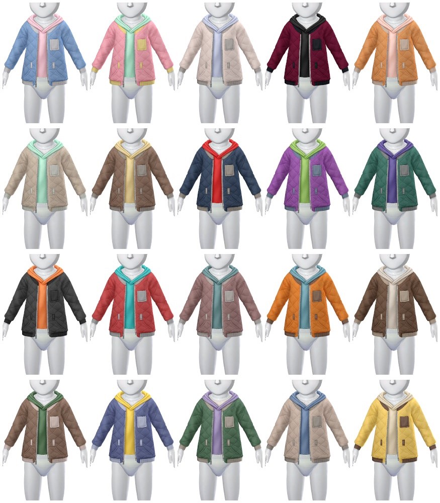 PHIL - toddler jacket - Gallery - The Sims 4 Create a Sim - CurseForge