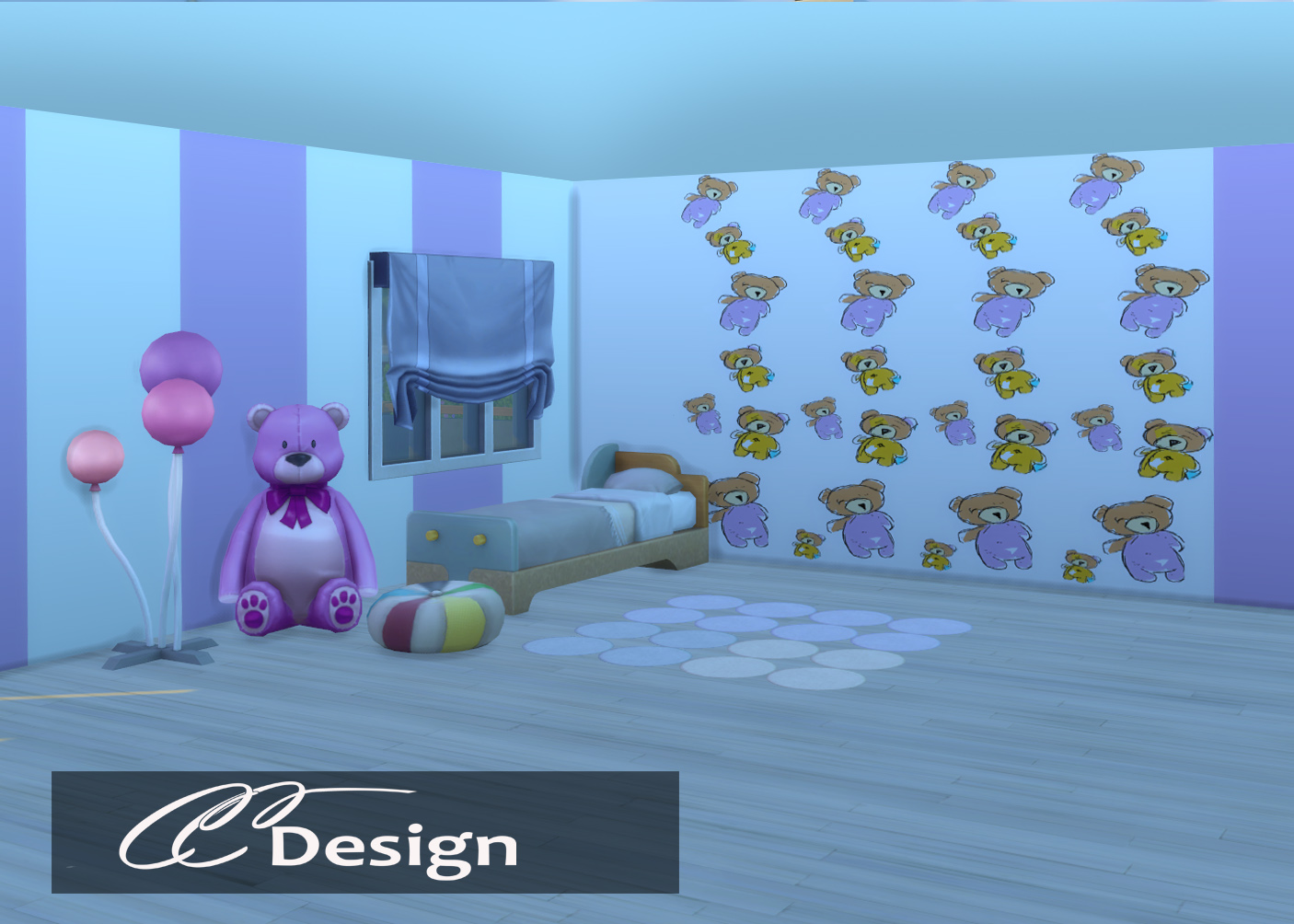Wallpaper - Teddy - Gallery - The Sims 4 Build / Buy - CurseForge