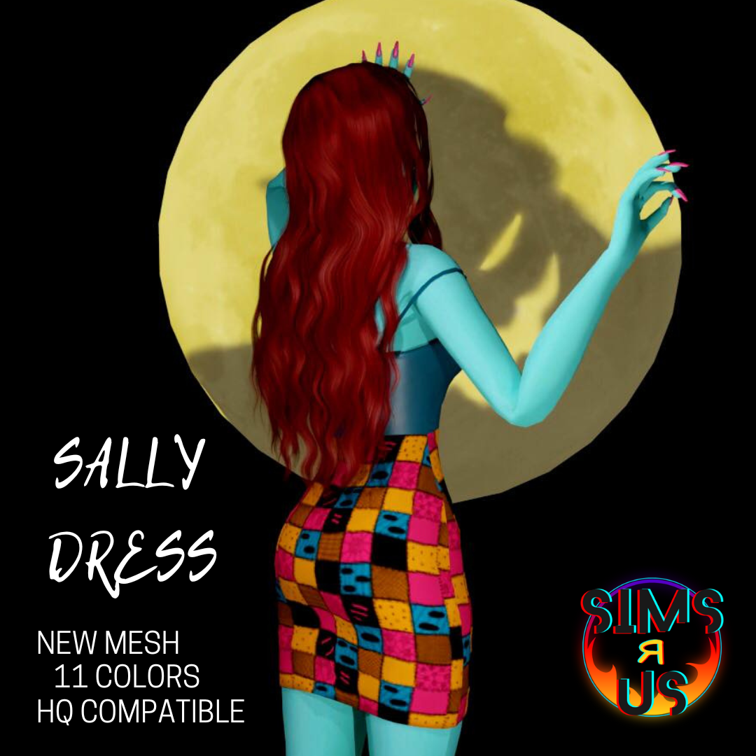 XXXTIGER_SALLY DRESS - Gallery - The Sims 4 Create a Sim - CurseForge