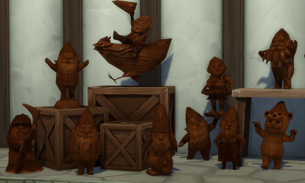 Medieval - Historical - Wooden Gnomes - Deco - Gallery - The Sims 4 ...