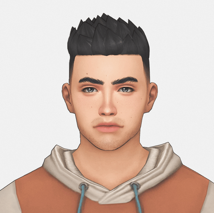 Frank Hair - The Sims 4 Create a Sim - CurseForge