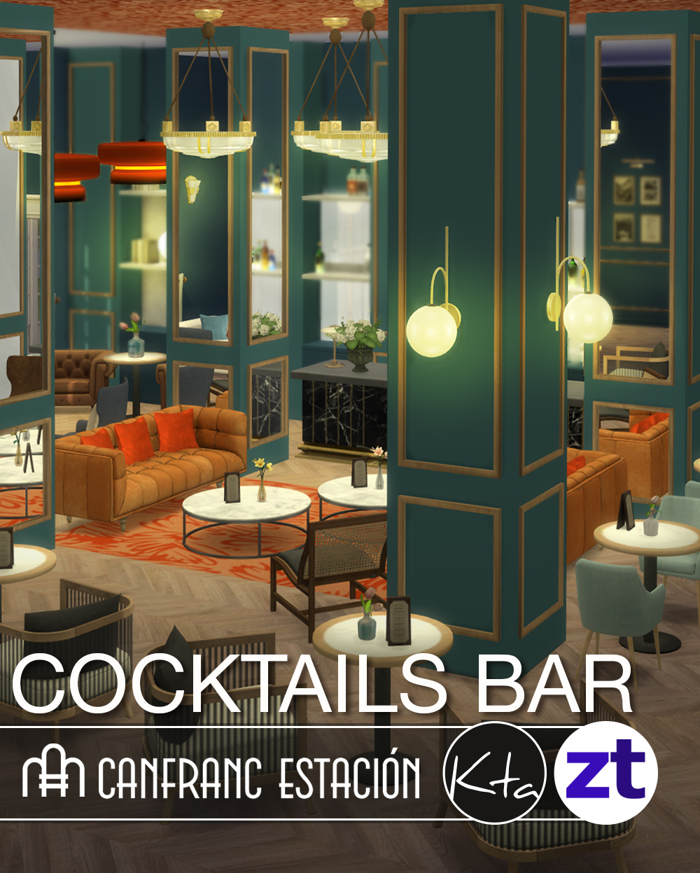 [kta] Canfranc Cocktails Bar - Gallery - The Sims 4 Build / Buy ...