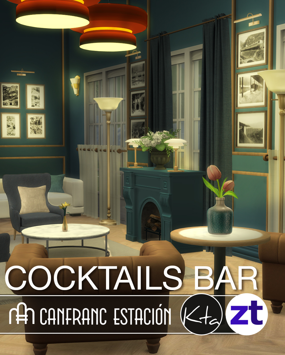 [kta] Canfranc Cocktails Bar - Gallery - The Sims 4 Build / Buy ...