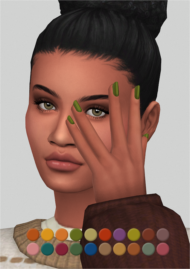 [Veranka] Fall Nails - Gallery - The Sims 4 Create a Sim - CurseForge