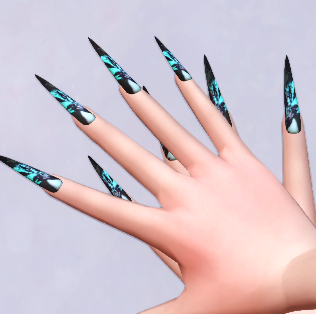 Autumn Nails Set N002 - Gallery - The Sims 4 Create a Sim - CurseForge
