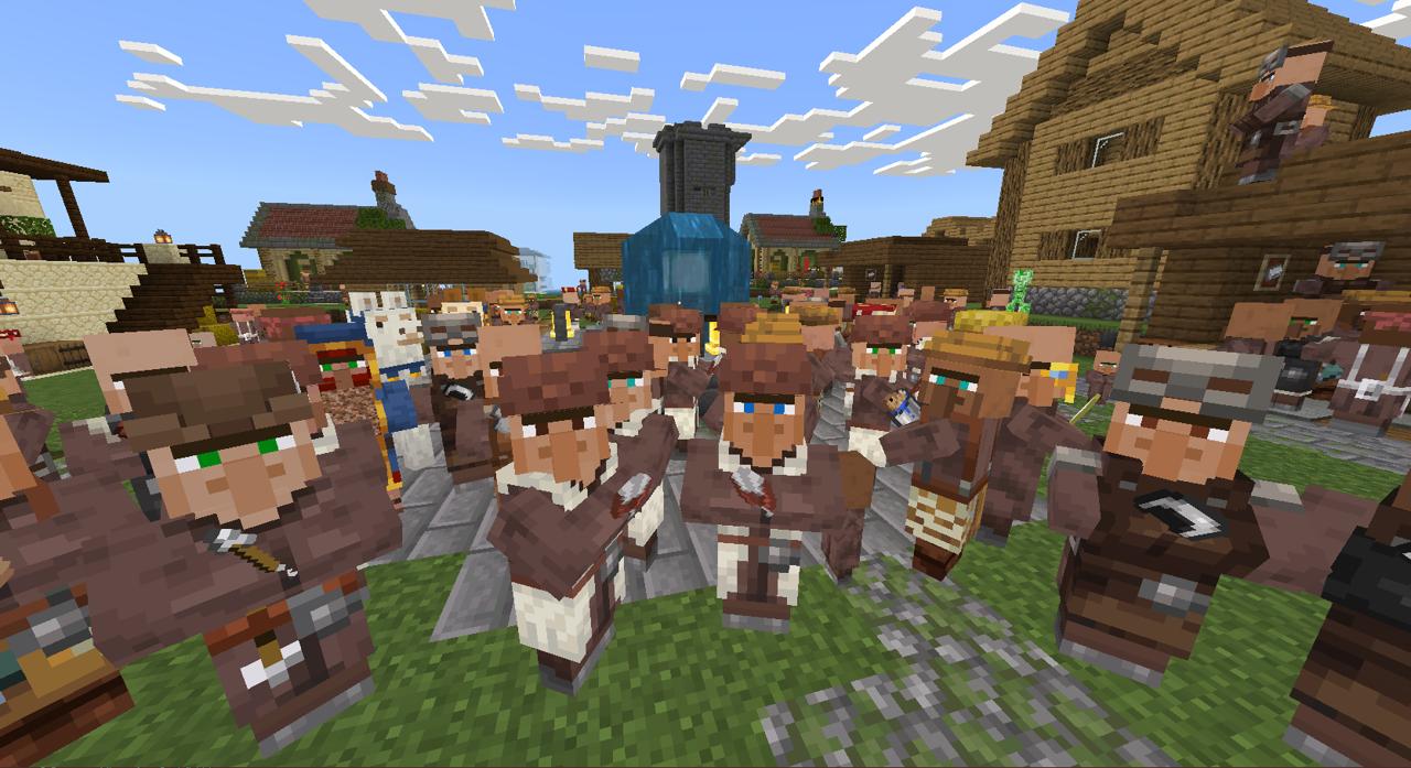 Villager Variety Texture Pack - Gallery - Minecraft Bedrock Addons ...