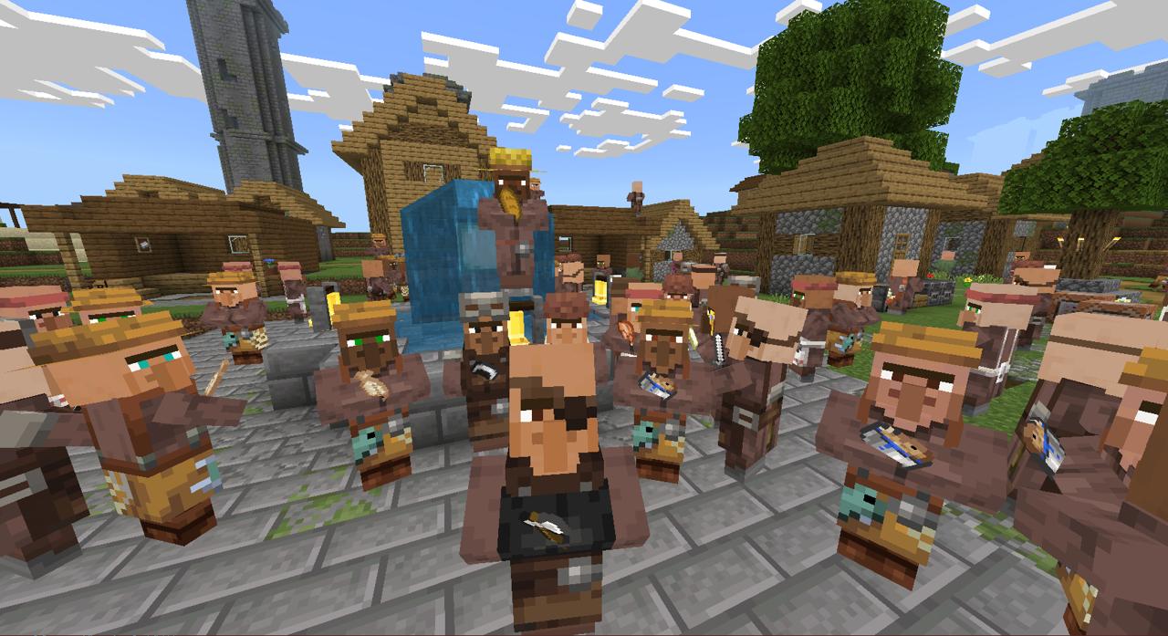 Villager Variety Texture Pack - Gallery - Minecraft Bedrock Addons ...