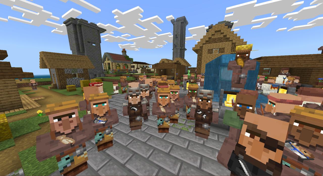 Villager Variety Texture Pack - Gallery - Minecraft Bedrock Addons ...