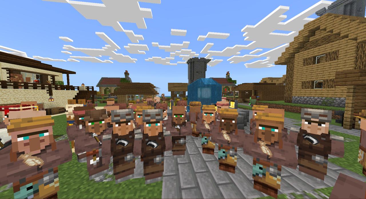 Villager Variety Texture Pack - Gallery - Minecraft Bedrock Addons ...