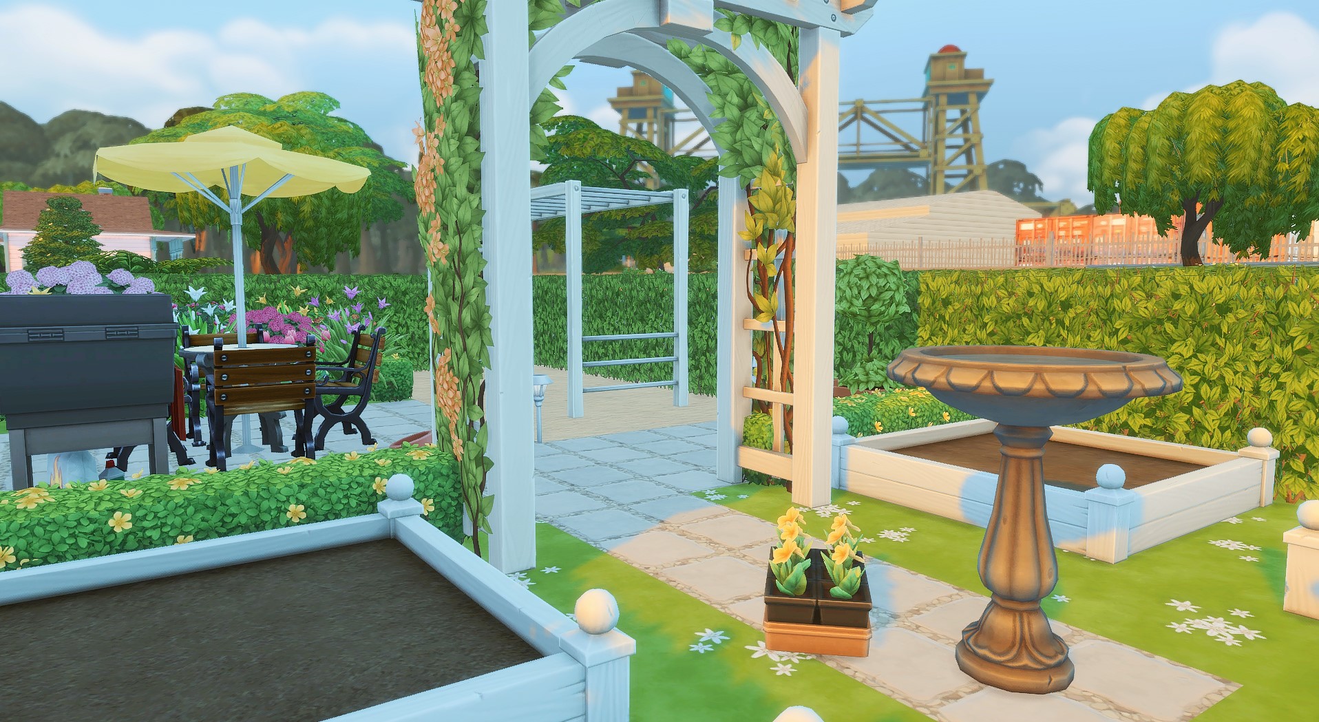 Small Family Backyard - Gallery - The Sims 4 Rooms / Lots - CurseForge