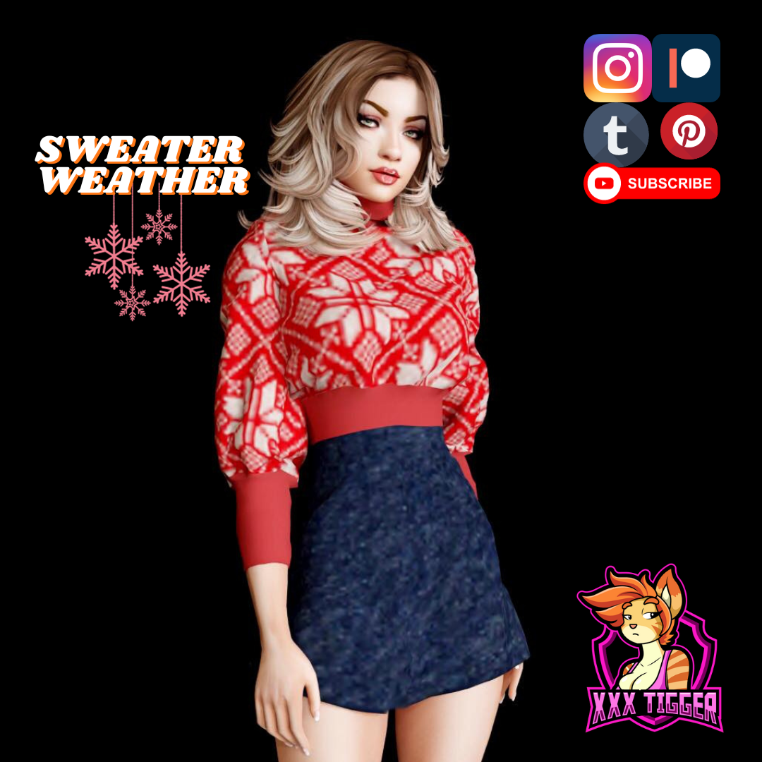 SWEATER WEATHER - Gallery - The Sims 4 Create a Sim - CurseForge