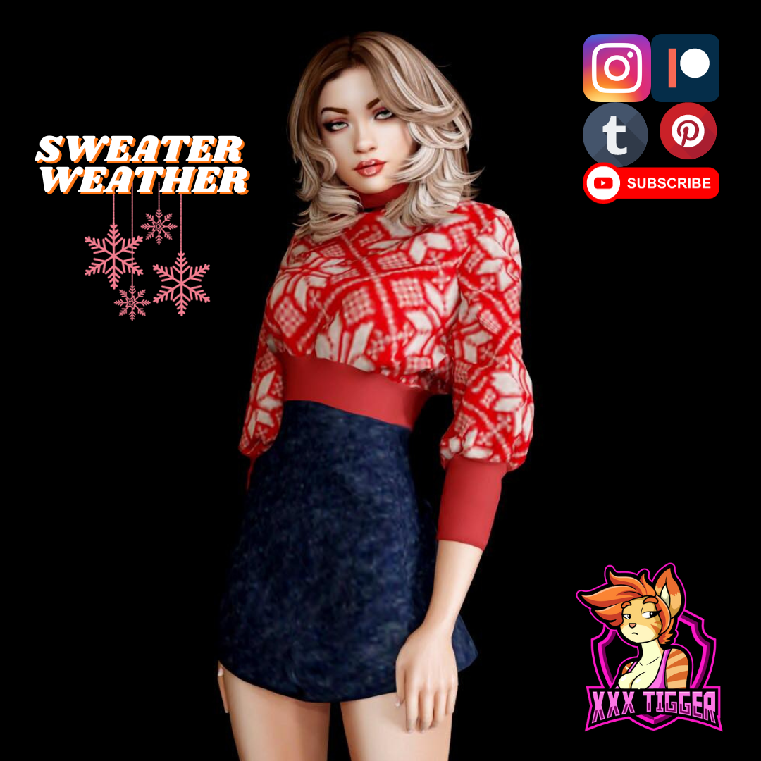 SWEATER WEATHER - Gallery - The Sims 4 Create a Sim - CurseForge