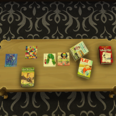 More Kids Books - Screenshots - The Sims 4 Build / Buy - CurseForge