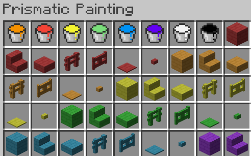 Prismatic Painting - Gallery - Minecraft Mods - CurseForge