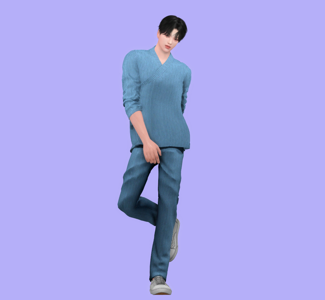 [Simna] Male corduroy hanbok setup - Gallery - The Sims 4 Create a Sim ...