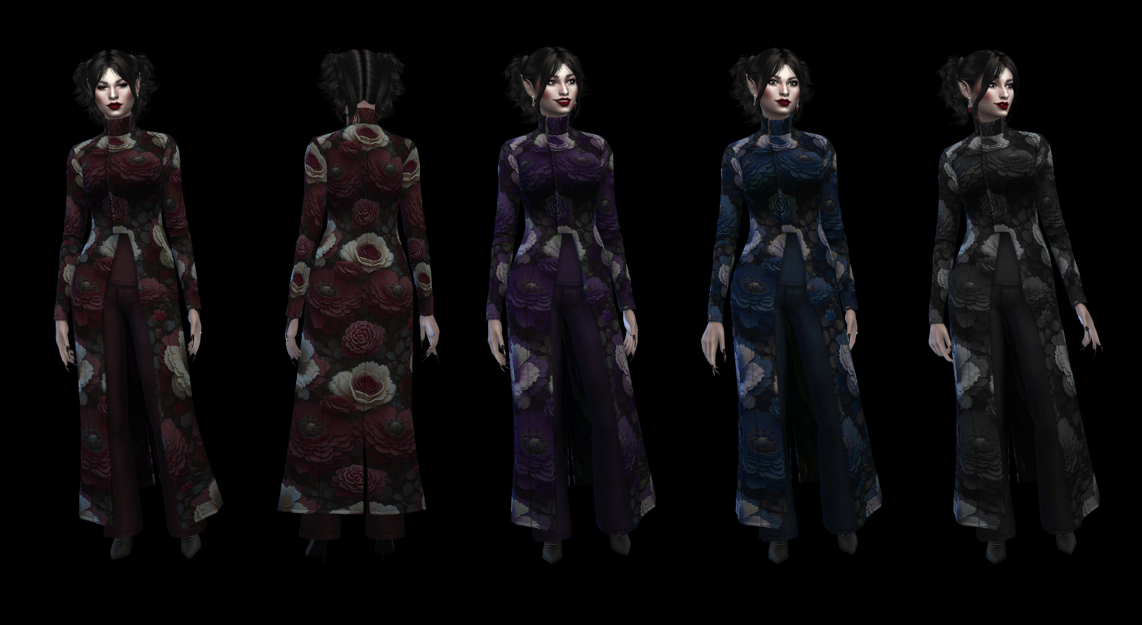 Dark Sorceress Full Body Outfit - Gallery - The Sims 4 Create a Sim ...