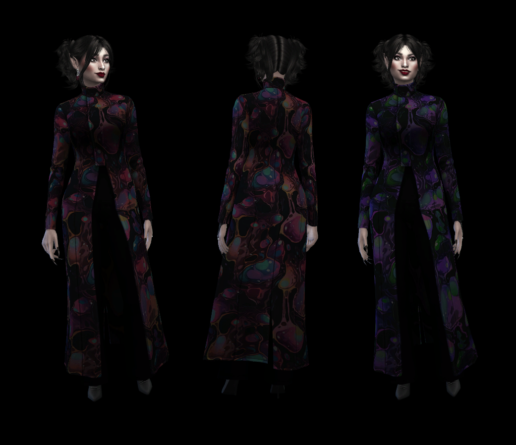 Dark Sorceress Full Body Outfit - Gallery - The Sims 4 Create a Sim ...