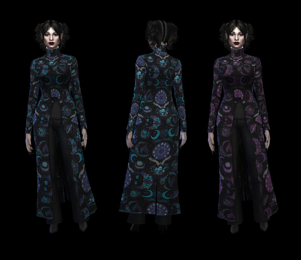 Dark Sorceress Full Body Outfit - Gallery - The Sims 4 Create a Sim ...