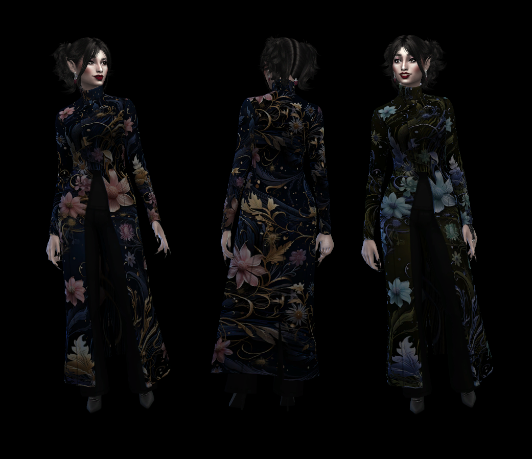 Dark Sorceress Full Body Outfit - Gallery - The Sims 4 Create a Sim ...