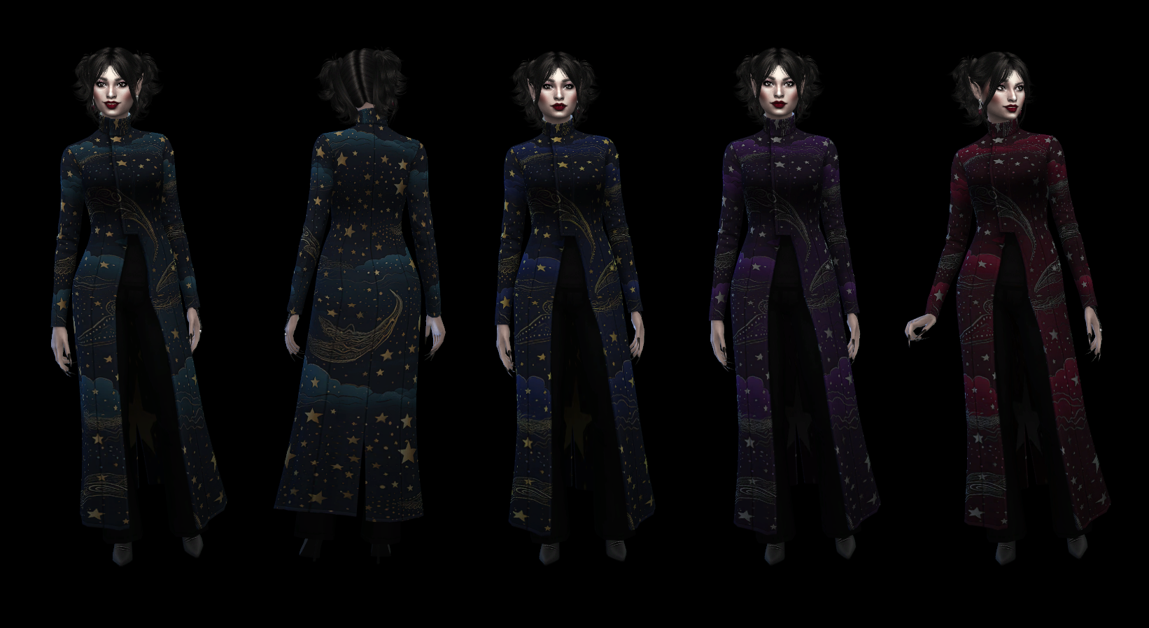 Dark Sorceress Full Body Outfit - Gallery - The Sims 4 Create a Sim ...