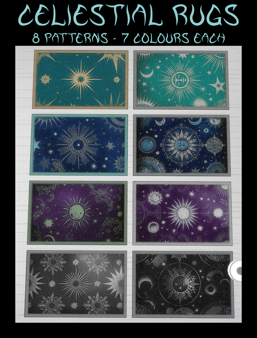 Celestial Rugs - Gallery - The Sims 4 Build / Buy - CurseForge