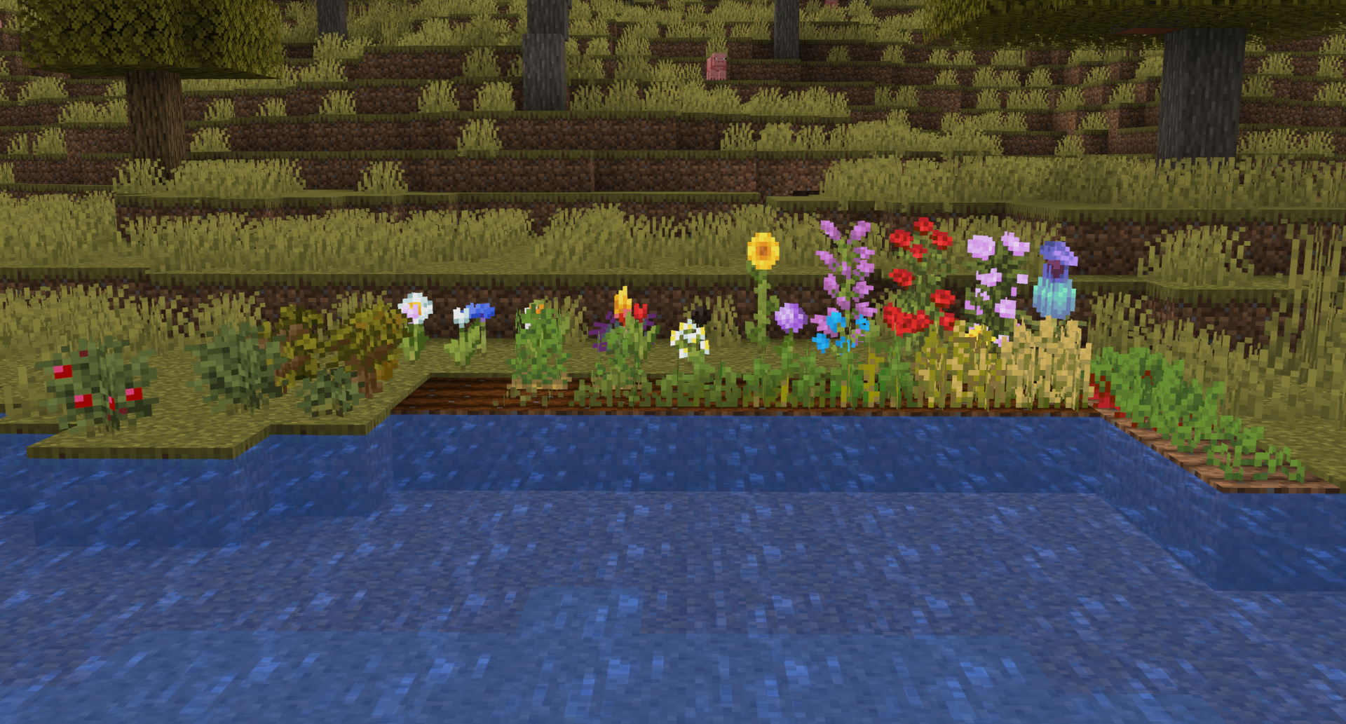 Biome-Colored Flowers & Plants - Gallery - Minecraft Mods - CurseForge