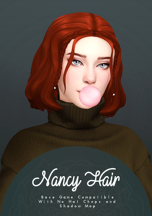 Nancy Hair v1 & 2 - Gallery - The Sims 4 Create a Sim - CurseForge