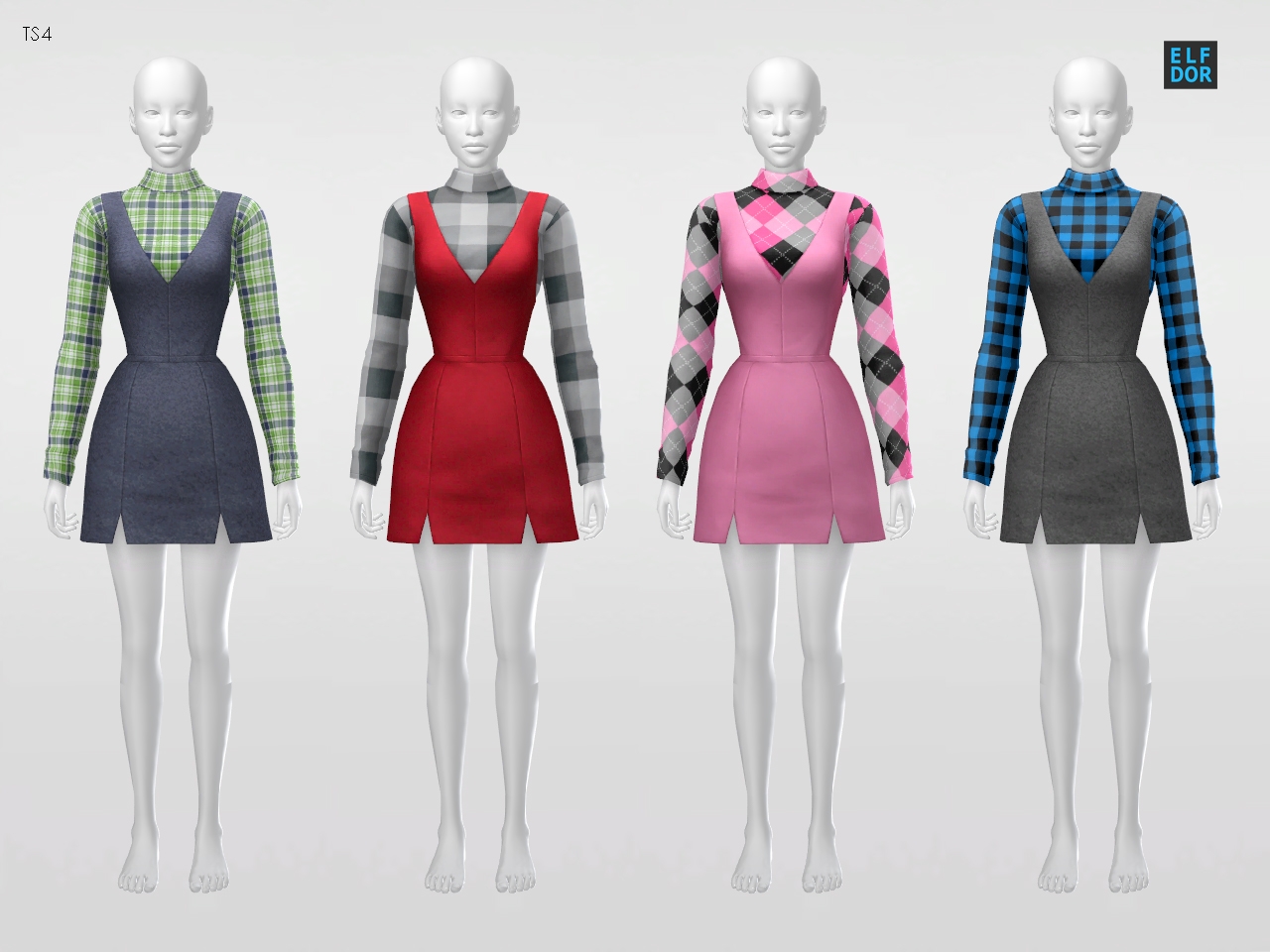 March Dress 3 - Gallery - The Sims 4 Create a Sim - CurseForge