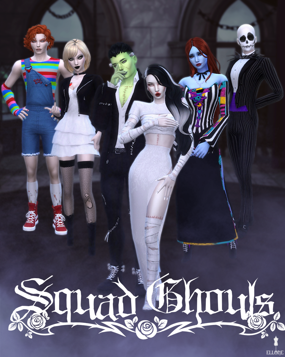 Chuck Set (Squad Ghouls Collection) - Gallery - The Sims 4 Create a Sim - CurseForge
