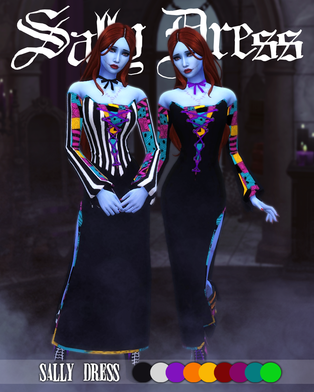 Sally Dress (Squad Ghouls Collection) - Gallery - The Sims 4 Create a Sim - CurseForge