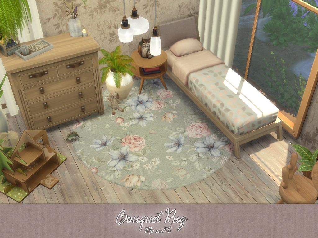 Bouquet Rug - Gallery - The Sims 4 Build / Buy - CurseForge