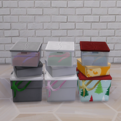 Seasons Decorative Bins Recolor - Gallery - The Sims 4 Build / Buy - CurseForge