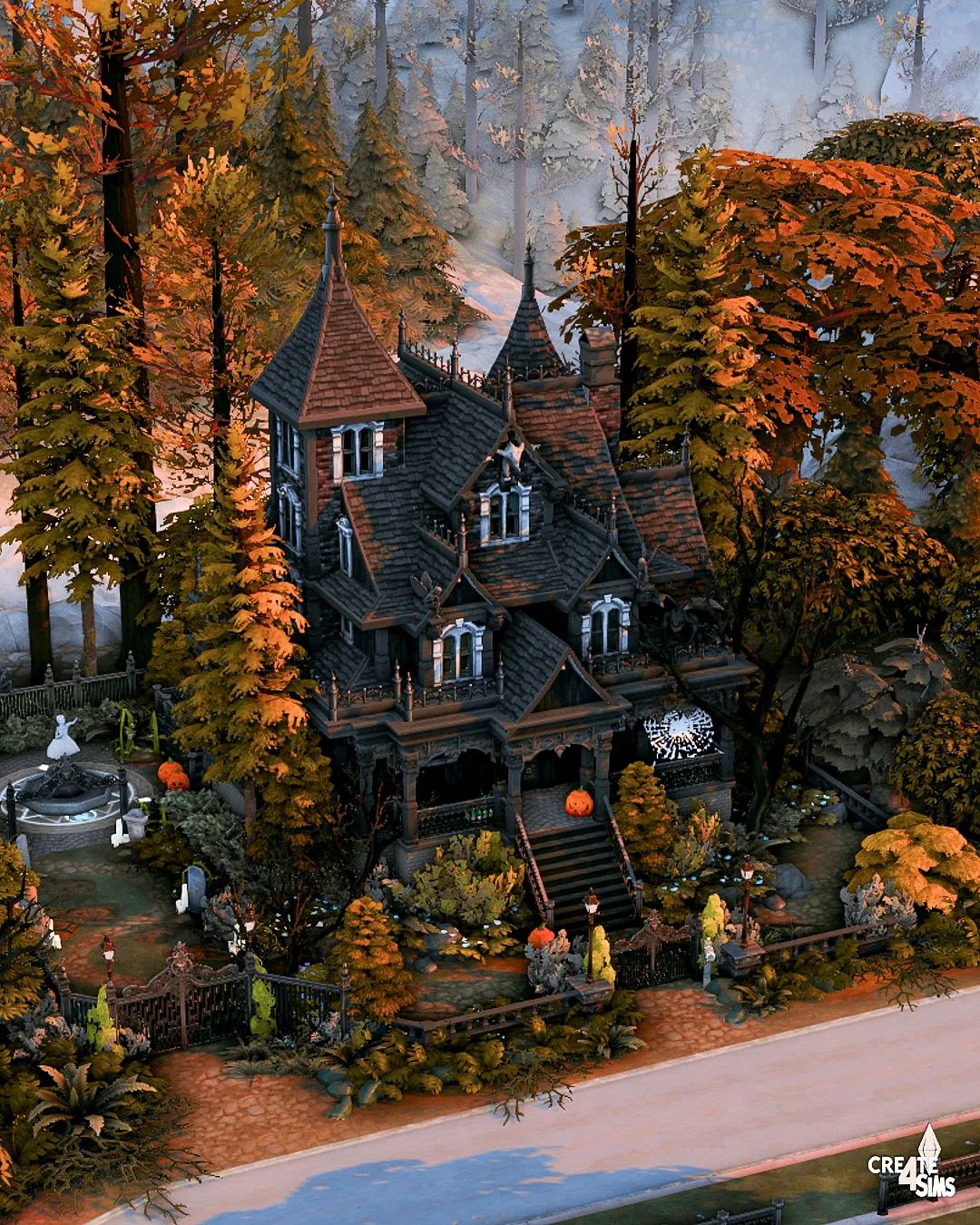 Haunted Victorian House - Gallery - The Sims 4 Rooms / Lots - CurseForge