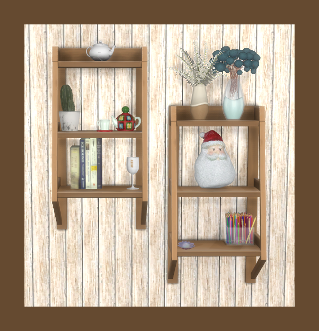 Edgier Shelf - Emptied with Slots Added and Recoloured - Gallery - The ...