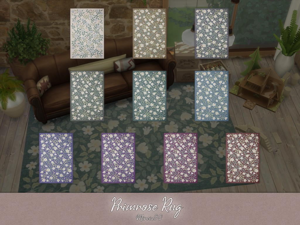 Primrose Rug - Gallery - The Sims 4 Build / Buy - CurseForge