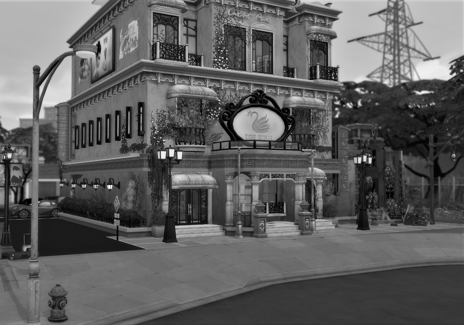 Abandoned movie theatre lot - No Custom Content - Gallery - The Sims 4 ...