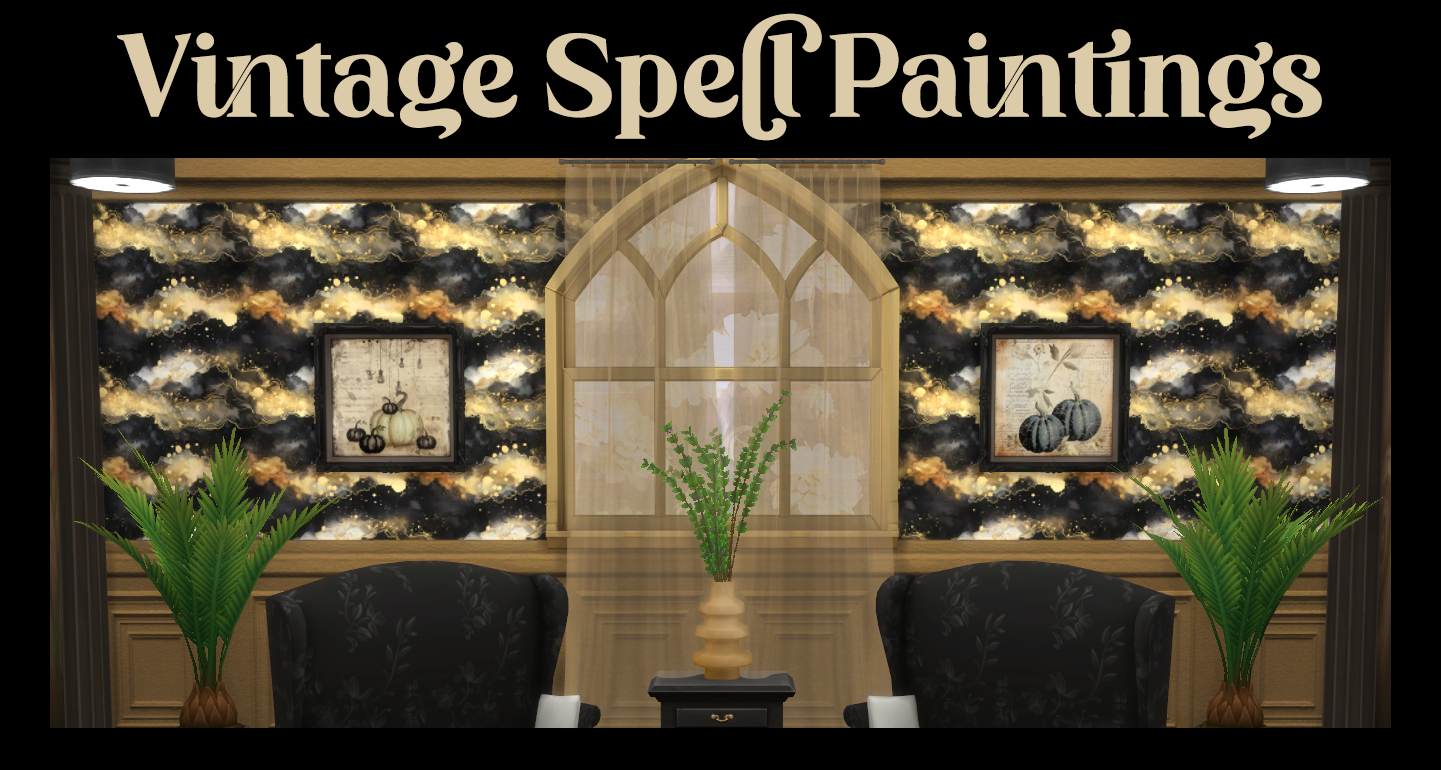 Vintage Spell Paintings - Gallery - The Sims 4 Build / Buy - CurseForge
