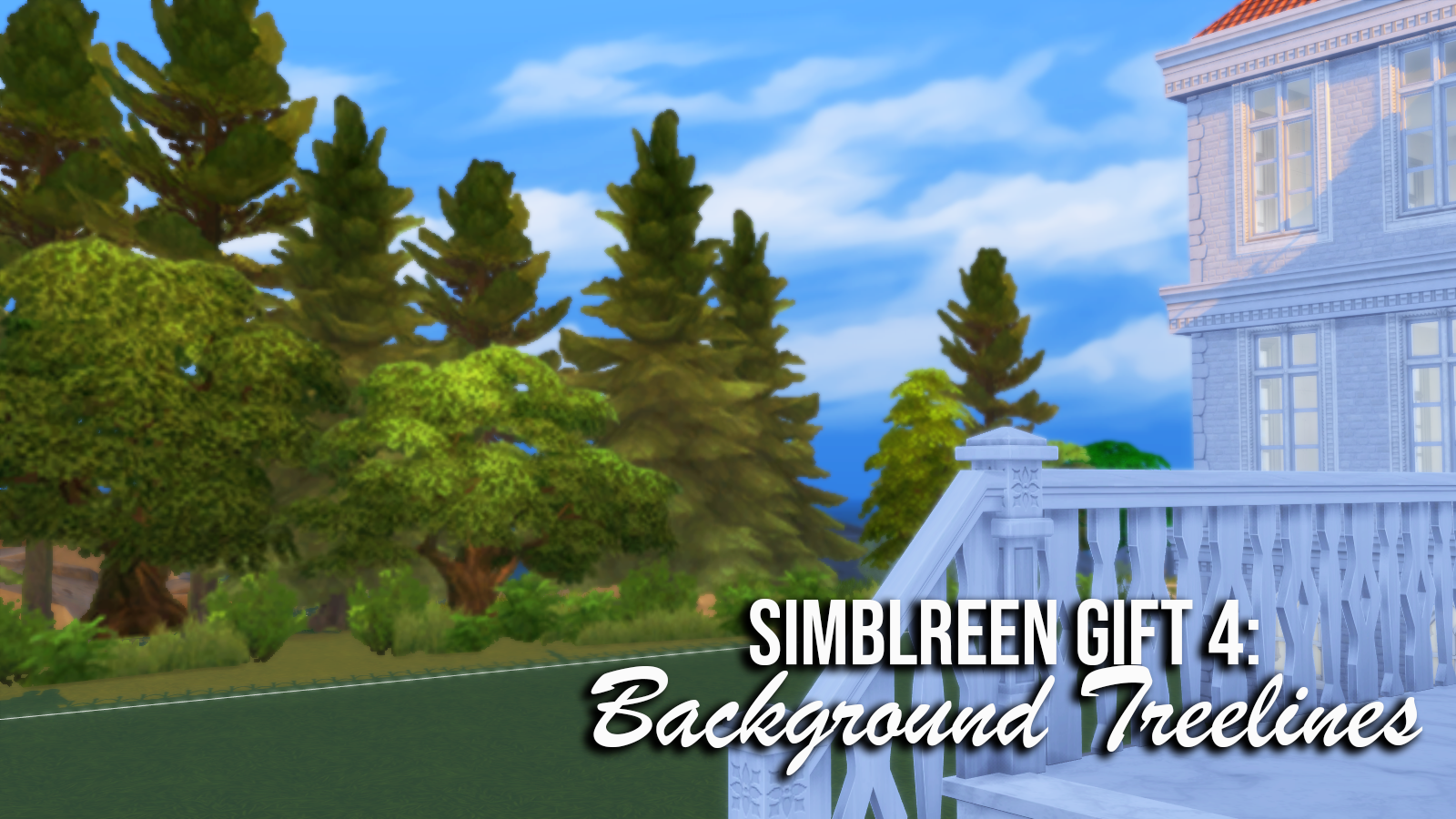 Simblreen 2023 Gift 4: Treeline Backdrops - Gallery - The Sims 4 Build ...