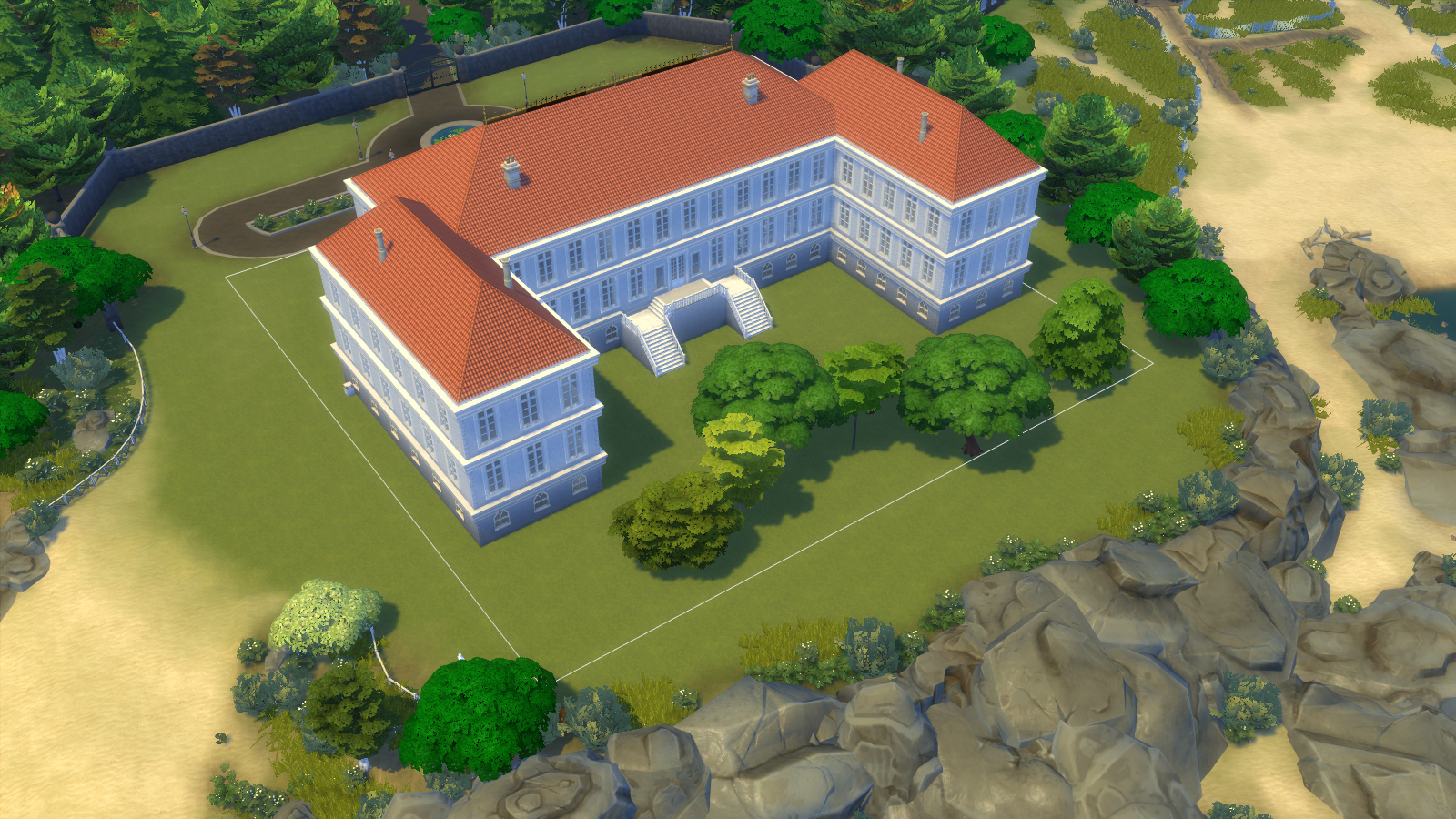 Simblreen 2023 Gift 4: Treeline Backdrops - Gallery - The Sims 4 Build ...